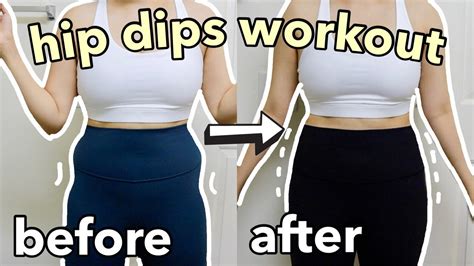 Hips Dips Workout 10 Min Side Booty Exercises 🍑 At Home Hourglass