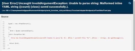 How To Solve Silverstripe User Error Uncaught InvalidArgumentException