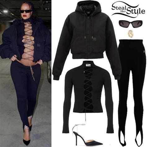 Rihannas Clothes And Outfits Steal Her Style