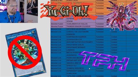 May Yu Gi Oh Banned List Reaction YouTube
