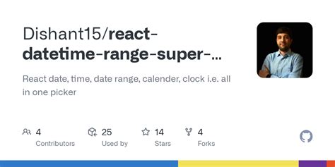 Github Dishant React Datetime Range Super Picker React Date Time Date Range Calender