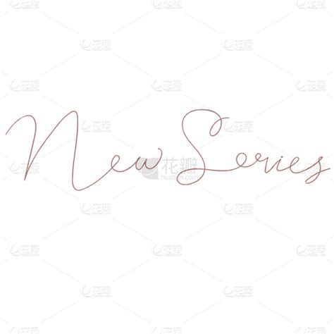 欧美英文手写矢量花体字