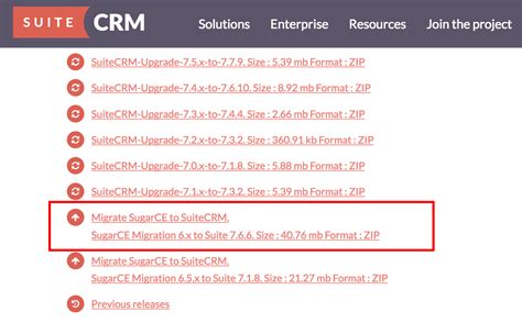 Upgrade Sugarcrm To Suitecrm