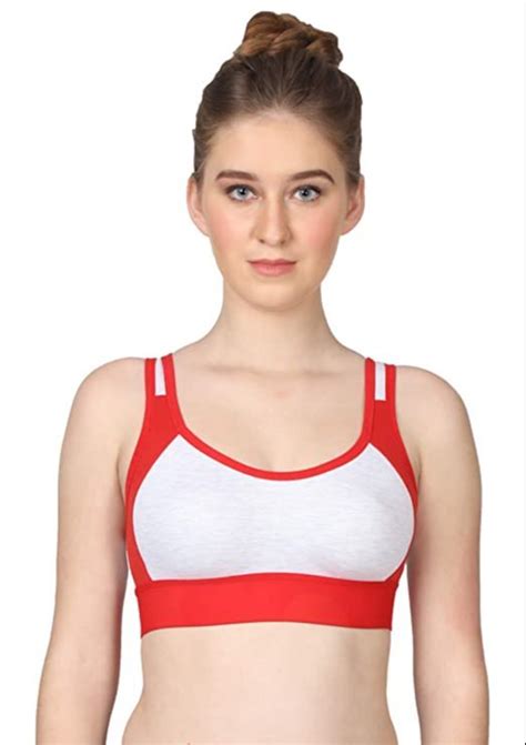 Plain 32b Cotton Sports Bra At Rs 35piece In Surat Id 2850083481355