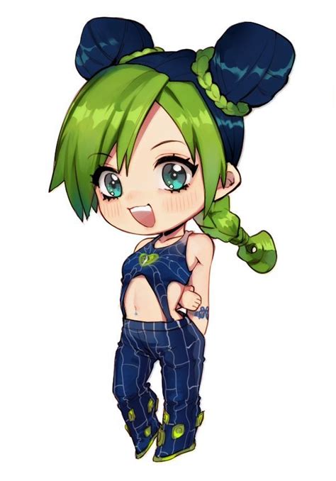 Pin By Koda 20 On Jolyne And Trish 💕 Jojo Bizzare Adventure Chibi