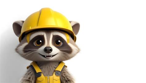Raccoon Hard Hat Images Free Download On Freepik