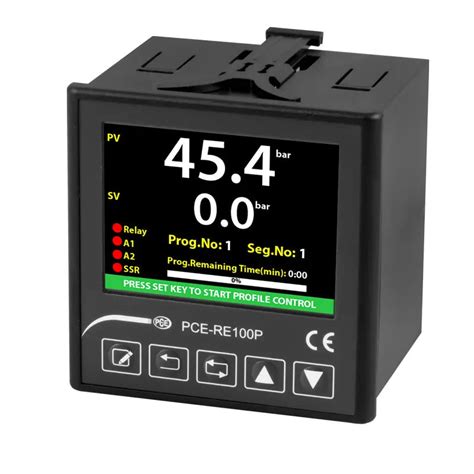 Pce Re100p Pid Temperature Controller With Rs485 And Lcd Display