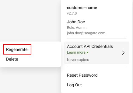 Using Account API