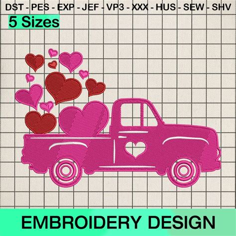 Stitch Huggging Heart Embroidery Design Love Disney Stitch Machine