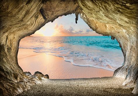 3d Ocean View 3d Mural Wallpaper Tenstickers