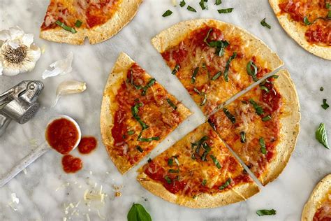Tortilla Pizza Recipe Thriftyveggiemama