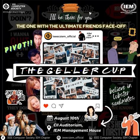 Ieee Computer Society Iem Chapter On Linkedin How You Doin The Ieee