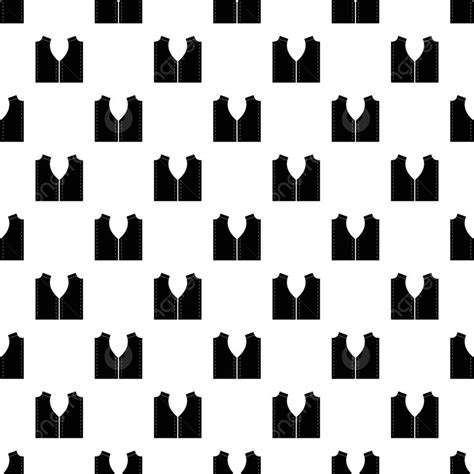 Pattern For Sewing Pattern Seamless In Simple Style Vector Illustration