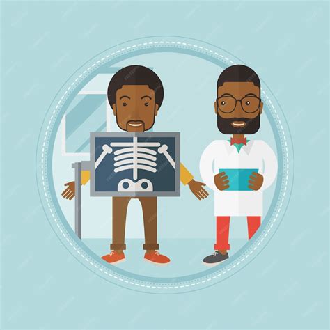 Premium Vector Patient During X Ray Procedure