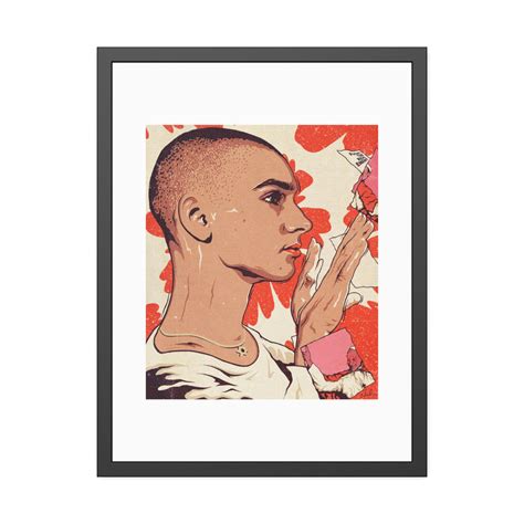 Fight The Real Enemy Framed Paper Posters Nordacious Art