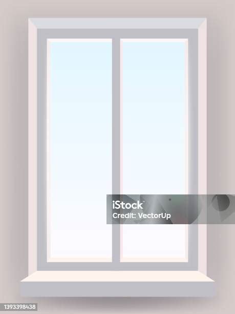 내부의 플라스틱 창 현실적인 벡터 일러스트 레이 션 템플릿 국경에 대한 스톡 벡터 아트 및 기타 이미지 국경 세로 구도 창문 Istock