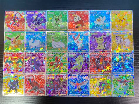 【目立った傷や汚れなし】リニューアル★ポケモンウエハースチョコ 全24種セット★ステッカー シールの落札情報詳細 Yahooオークション