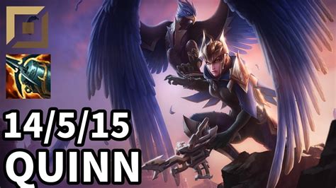 Quinn Top Vs Darius Ranked Master Patch Kr 1217 Youtube