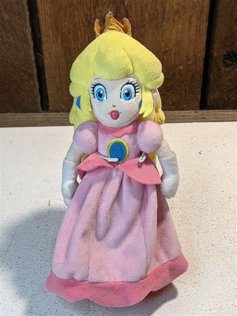 Princess Peach Super Mario Bros 10 Inch Plush Official San Ei 060221