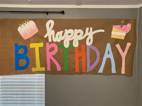 Butcher Paper Banner In 2025 Paper Banners Paper Banner Diy Diy
