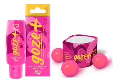 Kit Bolinha E Bisnaga Excitante Goze Sexy Fantasy Parcelamento Sem
