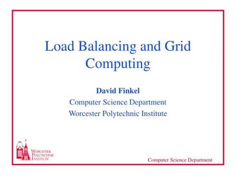 Ppt Load Balancing And Grid Computing Powerpoint Presentation Free Download Id 203429