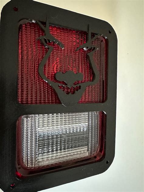Clown In 3d Various Colors For Jeep Wrangler Jkjku Rear Tail Light
