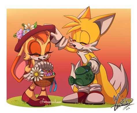 Vanilla The Rabbit And Tails