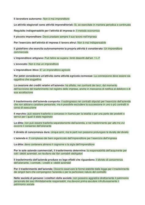 Domande Diritto Commerciale Pegaso Docsity