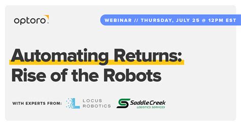 Automating Returns Rise Of The Robots Webinar
