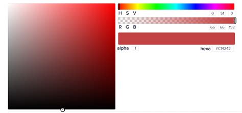 Html Color Picker Html Colors Color Picker