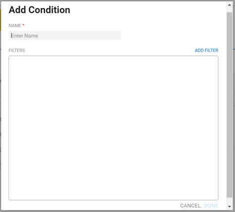 Adding A Condition