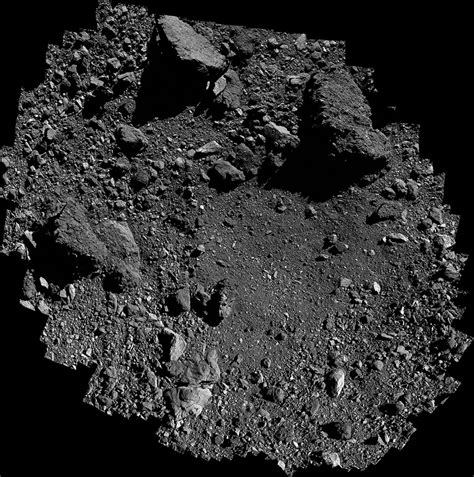 Nasas Osiris Rex Produces Detailed Mosaic Of Nightingale Landing Site