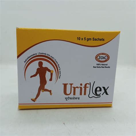 Uriflex Sachets Anti Inflammatory Controls Uric Acid Cures Gout J