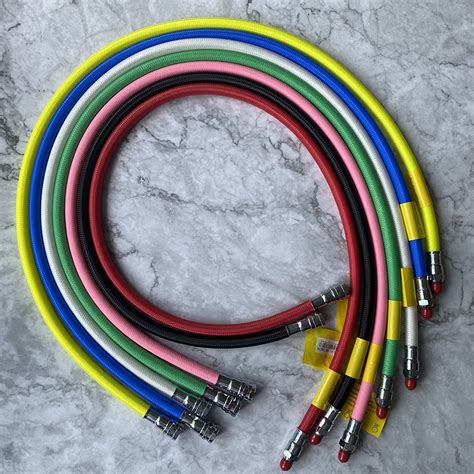 Diving Two Level Head Breathing Regulator Low Pressure Tube Medium Long