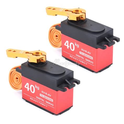 Update RC Servo 20KG 25KG 30KG 35KG 40KG Full Metal Gear Digital Servo 180 Degree Baja