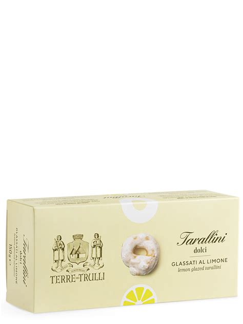 Tarallini Glassati Al Limone Terre Dei Trulli