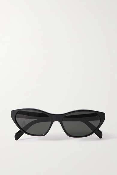 Celine Eyewear Cat Eye Acetate Sunglasses Net A Porter