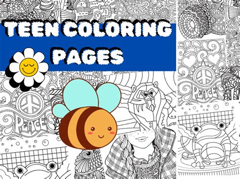 Teen Coloring Pages 2025