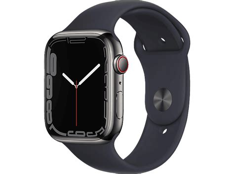 APPLE Watch Series 7 (GPS + Cellular) 45mm Smartwatch Fluorelastomer ...