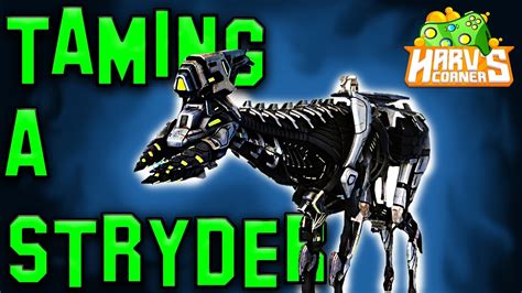 Ark How To Tame A Stryder Ark Survival Evolved Youtube