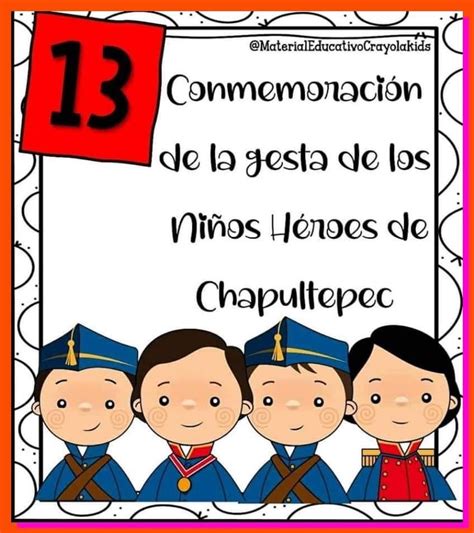 Pin De Maestra Anita En Septiembre En 2022 Niños Heroes De
