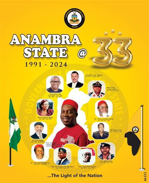 Wishing Ndi Anambra A Happy Anniversary Anambra State Government Website