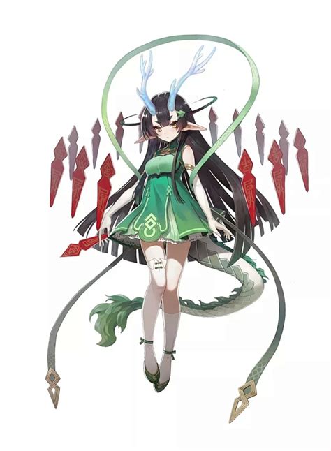 青龙攻略｜一套技能，四倍快乐！ 白君带你全面解读青龙技能~图片日系人设图片素材 花瓣网