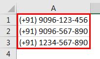 Format Phone Numbers In Excel How To Format Phone Numbers