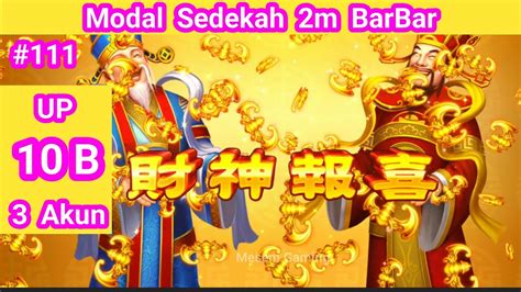MODAL SEDEKAH 2M HARI INI UP 10B 3 AKUN ENAK JUGA GENJOT FAFAFA