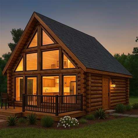The Lofted Cottage 2 Bed 1 Bath Amish Built Cabins