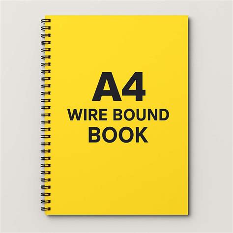 Wire Bound A4 Book Direct Print And Mail Solutions