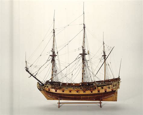 Warship 1685 40 Guns National Maritime Museum Model Ship Building