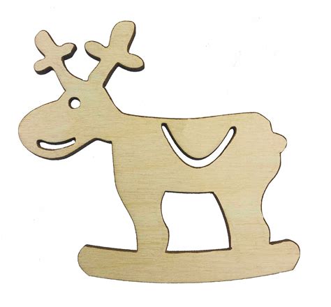 Renifer drewniany scrapki decoupage święta 5cm 12889688985 Allegro pl